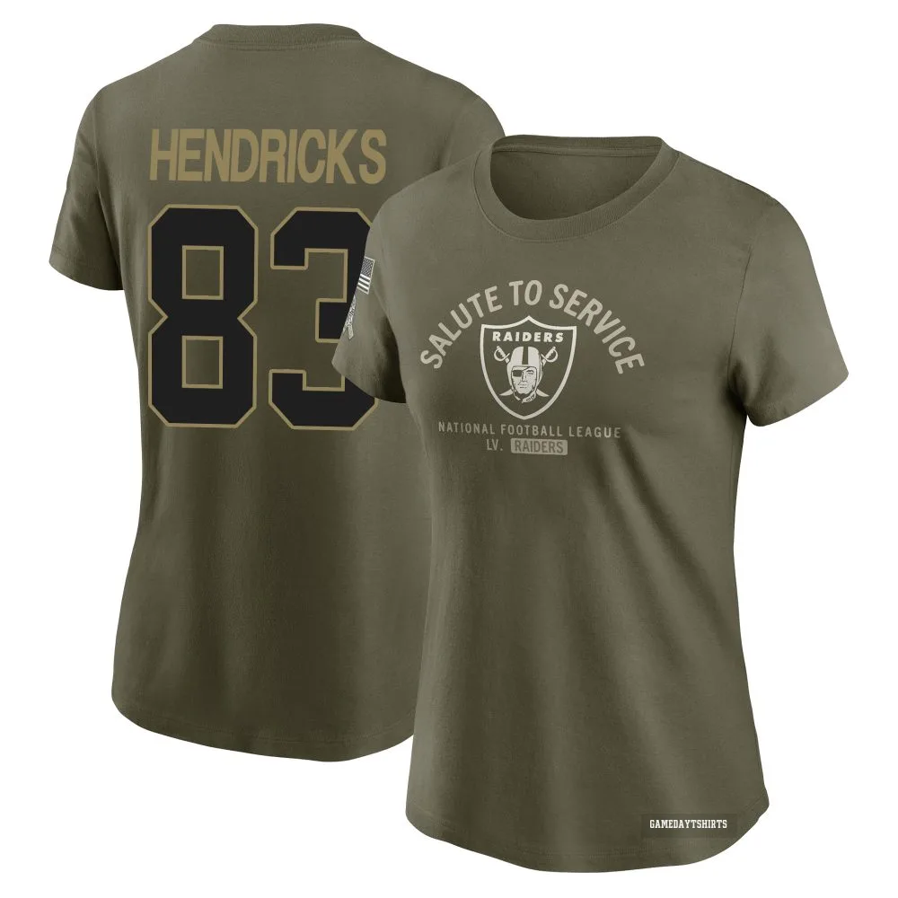 Xavier Henderson Washington Commanders ＃32 Olive 2025 Salute to Service ...